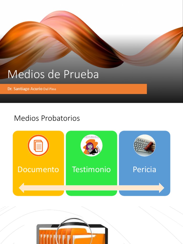 Medios Probatorios | PDF | Testigo experto | Testimonio