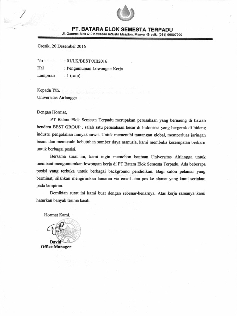 Loker Batara Elok | PDF