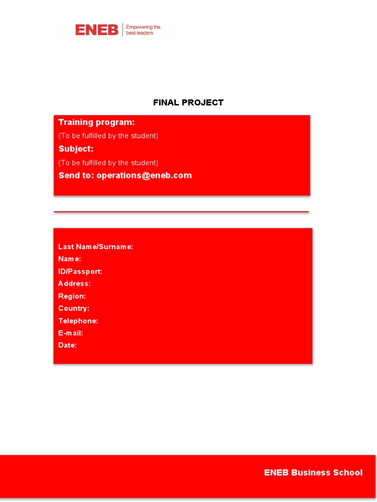 Final Project Submission Guidelines ENEB | PDF | Olive Oil | Olive