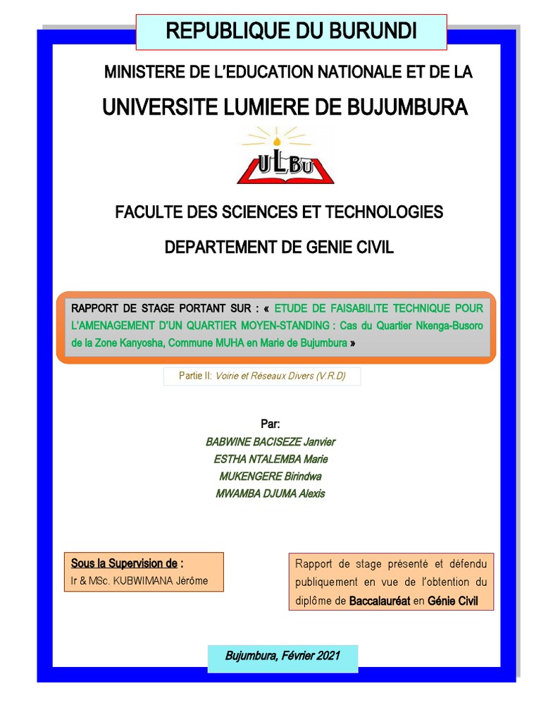 Plan de Travail-Vrd | PDF | Assainissement | Eaux usées