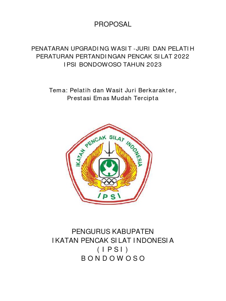Proposal Penataran Upgrading WASJUR & Pelatih | PDF