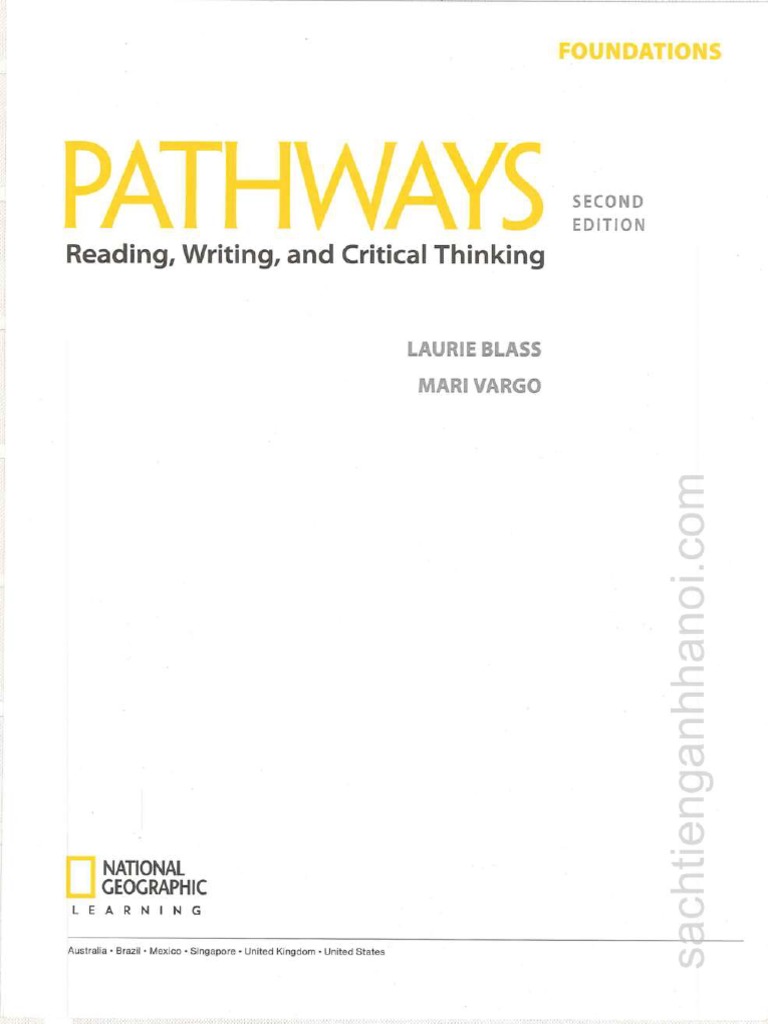 Pathways Reading, Writing, and Critical Thinking Foundations (2nd ... Pathways Reading, Writing, and Critical Thinking Foundations (2nd ...