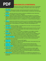 Glosario de Terminos Clinicos en Fisioterapia | PDF | Músculo | Masaje