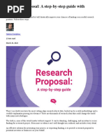 Writing A Winning Postdoctoral Research Proposal | PDF | Methodology ...