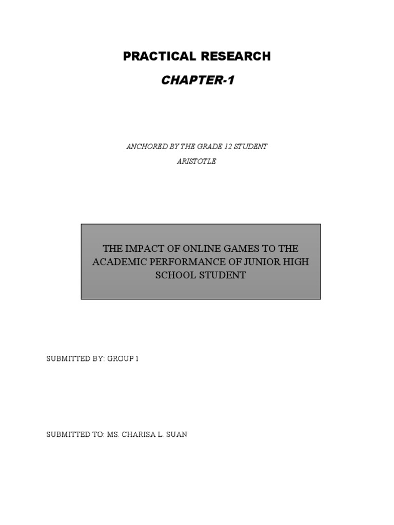 Practical Research | PDF