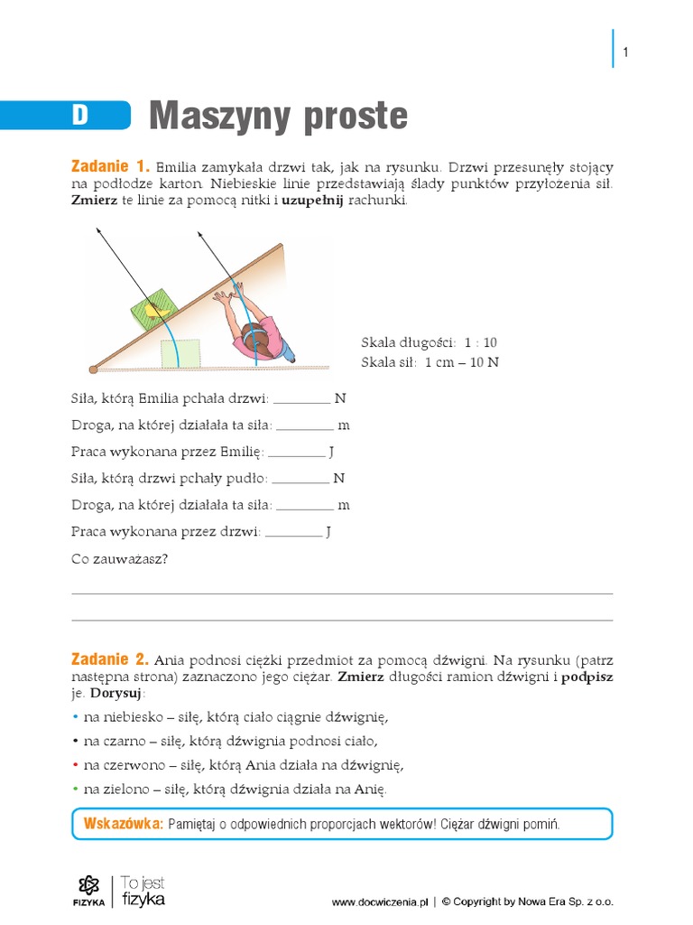 D Maszyny Proste | PDF