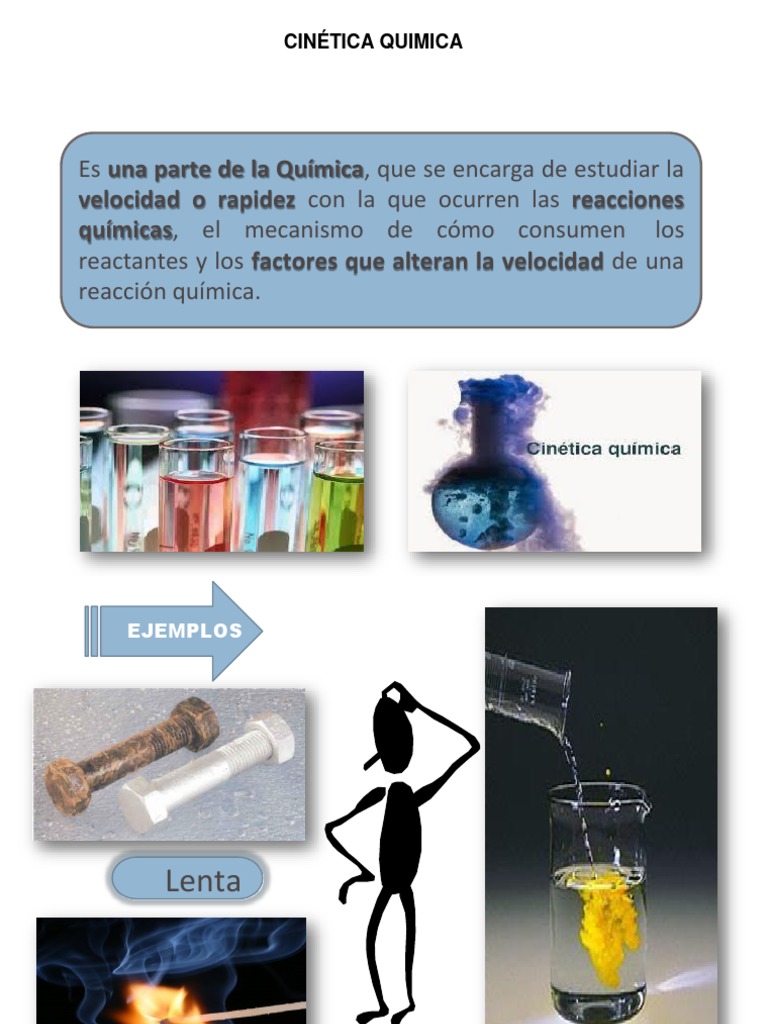 3 Cinetica Quimica | PDF | Velocidad de reacción | Reacciones químicas
