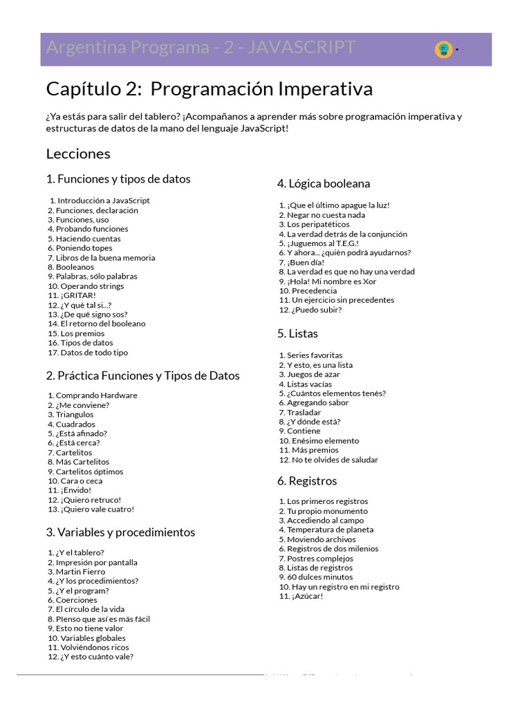 Ejercicios Resueltos Arg Programa Mumuki Compress | PDF | Lenguaje de programación | Licencia ...