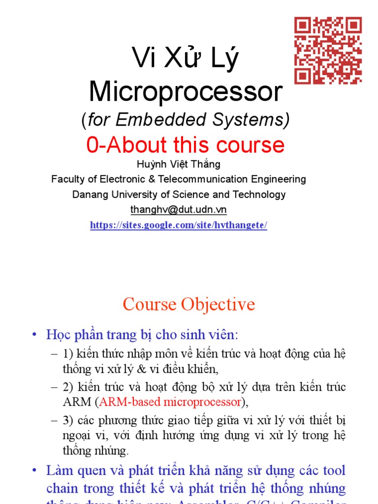 MicroprocessorHVT2019 Lec00 About | PDF