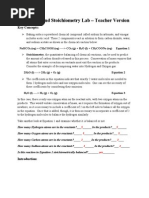 Baking Soda Decomposition Lab Experiment | PDF | Sodium Bicarbonate ...