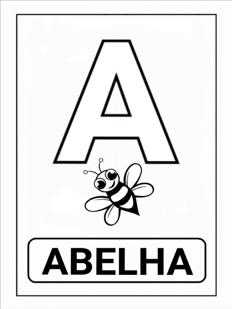 Alfabeto para Imprimir e Colorir 2 | PDF