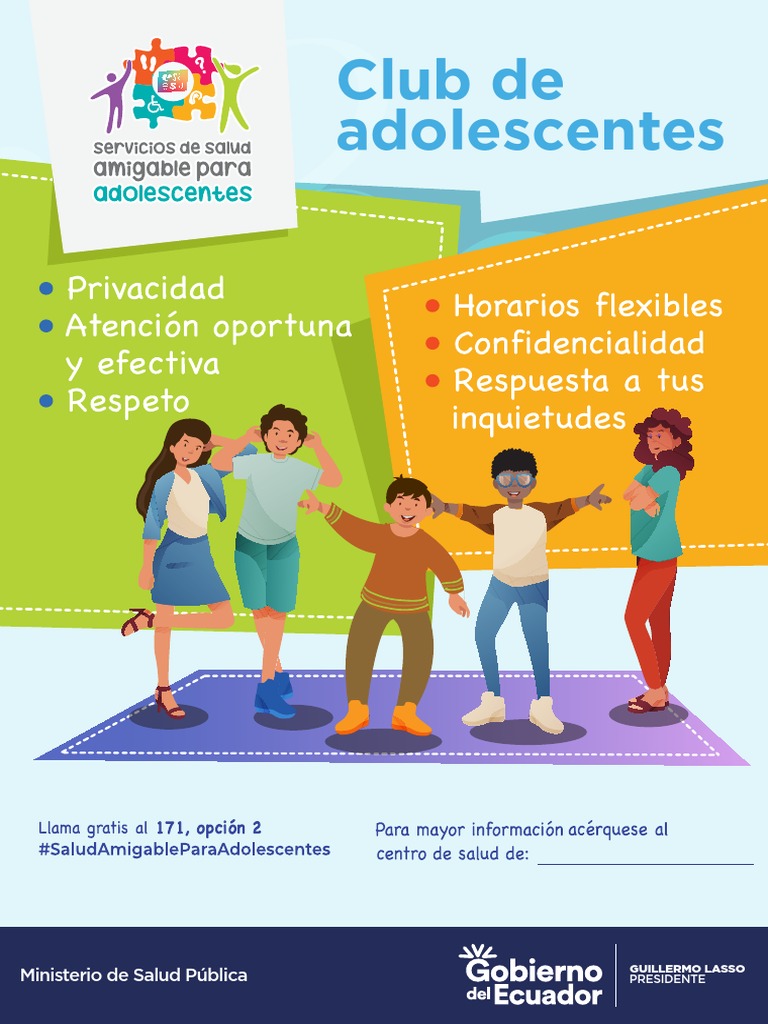 Afiche Club Adolescente - 2023 | PDF