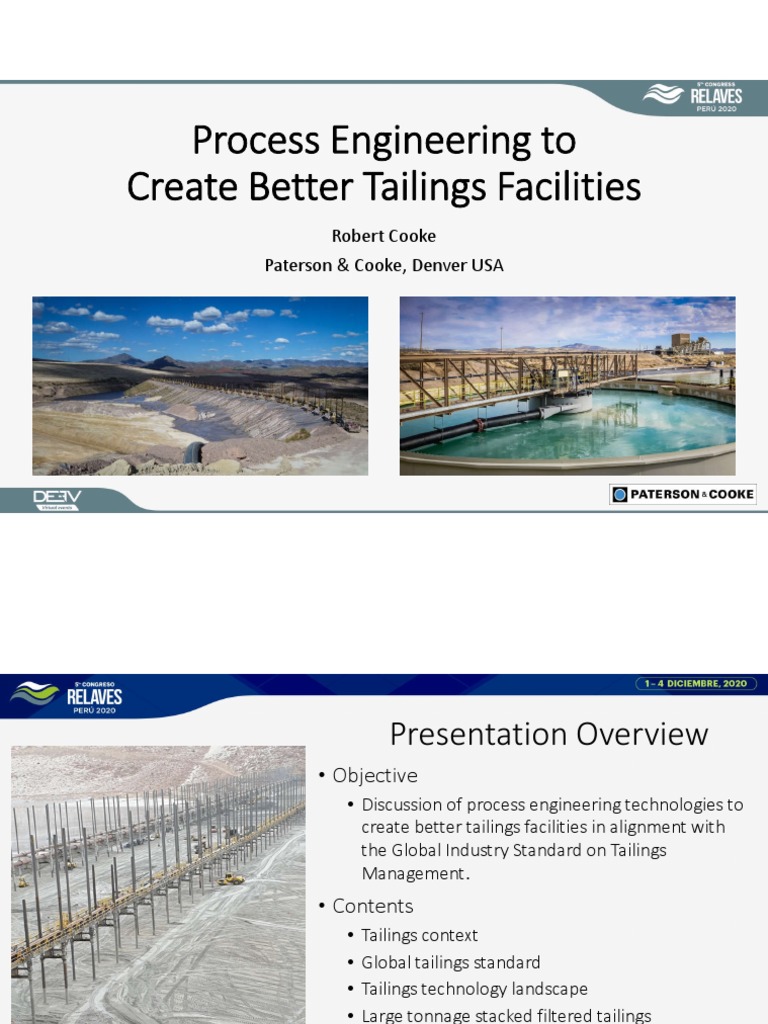 Robert Cooke - PATERSON & COOKE - RELAVES PERU 20 DEEV | PDF | Filtration | Water