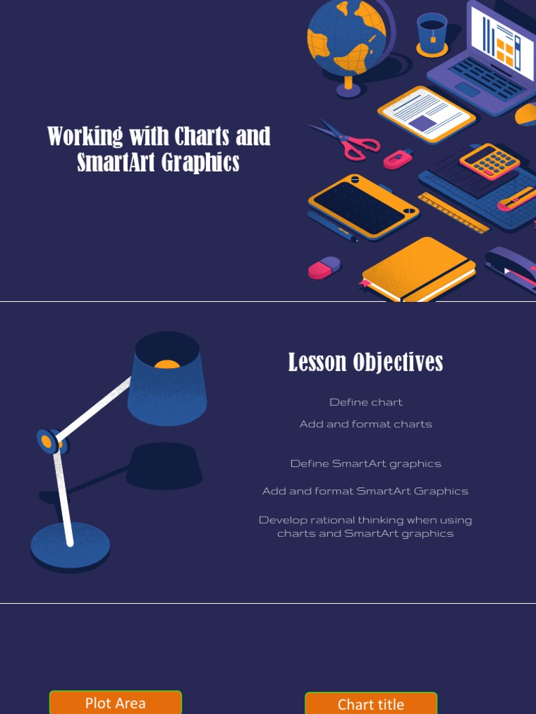 Working With Charts and SmartArt Graphics | Download Free PDF | Chart ...