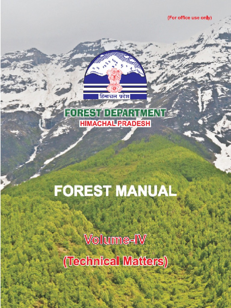 Forest Manual Volume Iv Pdf Soil Trees