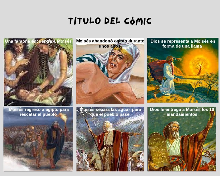 Cómic Moisés | PDF