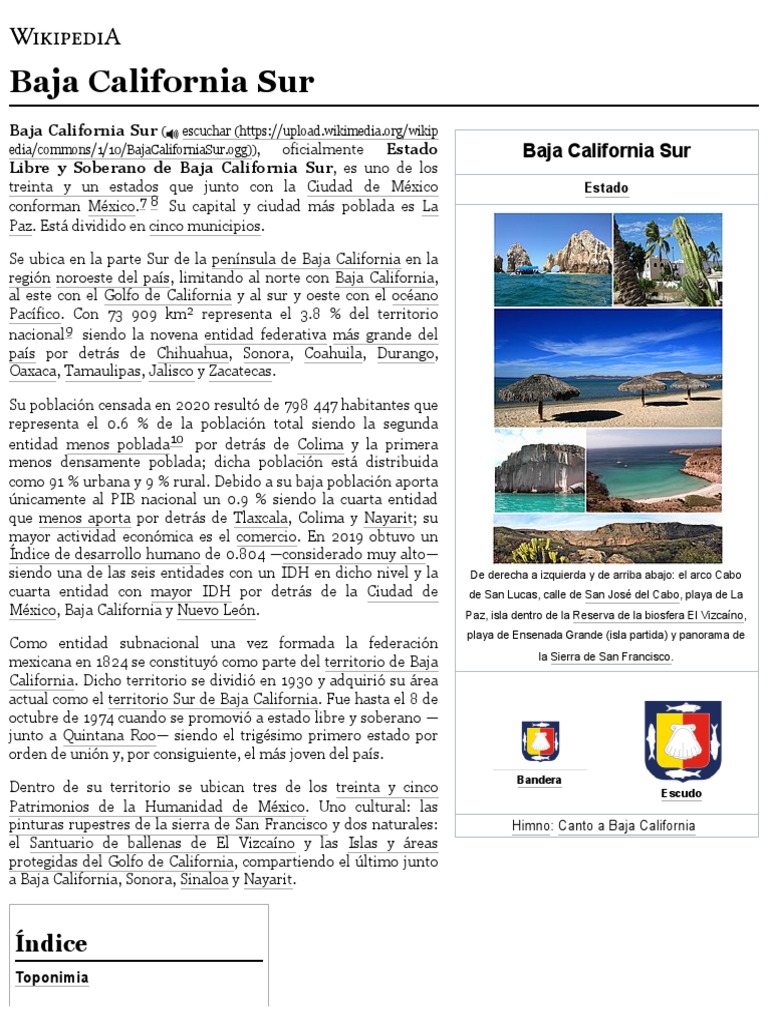 Baja California Sur | PDF