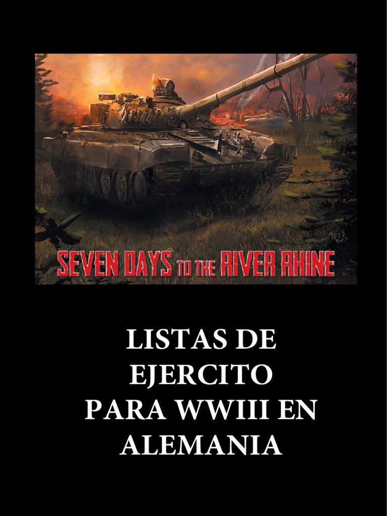 Orbat Wwiii | PDF | Tanques | Ciencia militar