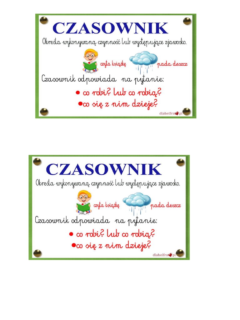 Czasownik | PDF