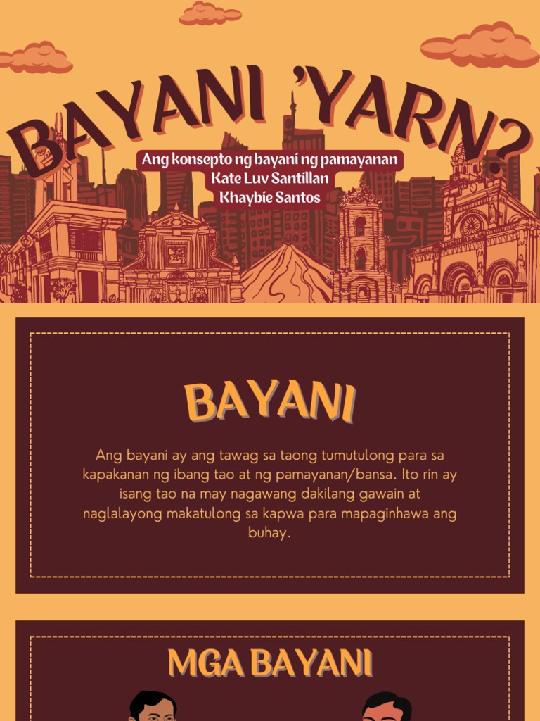 Konsepto NG Bayani | PDF