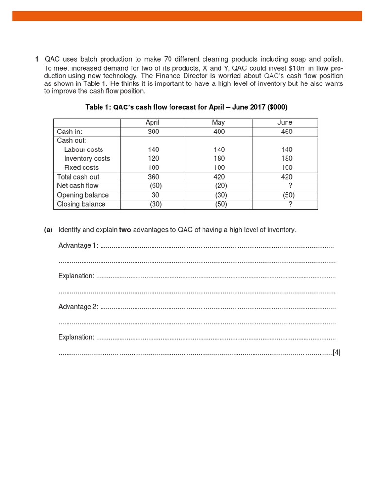 Operation Test | PDF | Inventory | Business Process