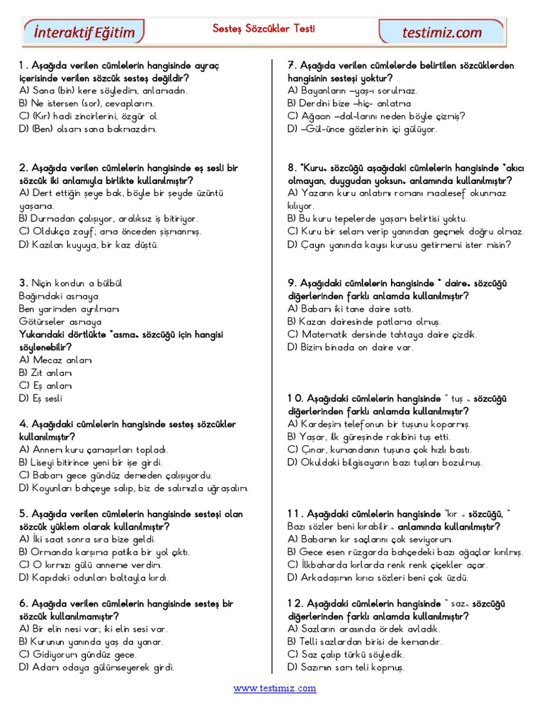 4 Sestes-Sozcukler | PDF