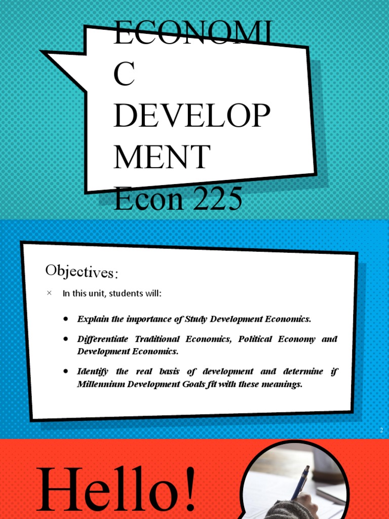 Key Questions in Development Economics: Understanding the Challenges of ...