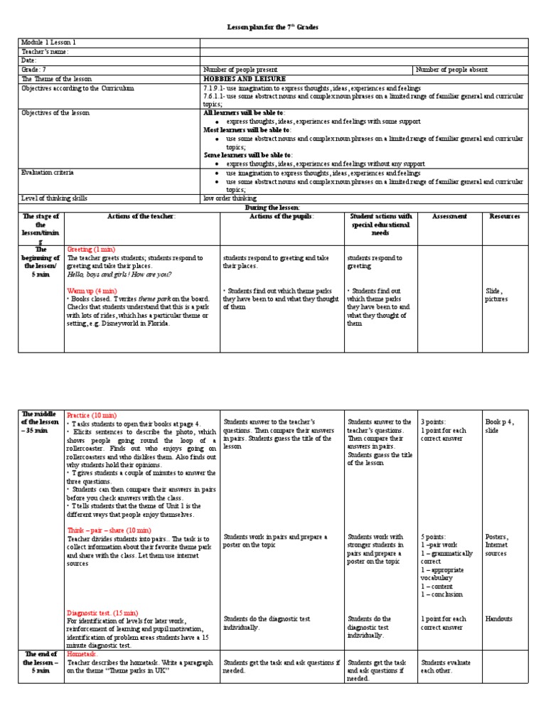 Eo3 Unit 1 New Download Free Pdf Curriculum Learning