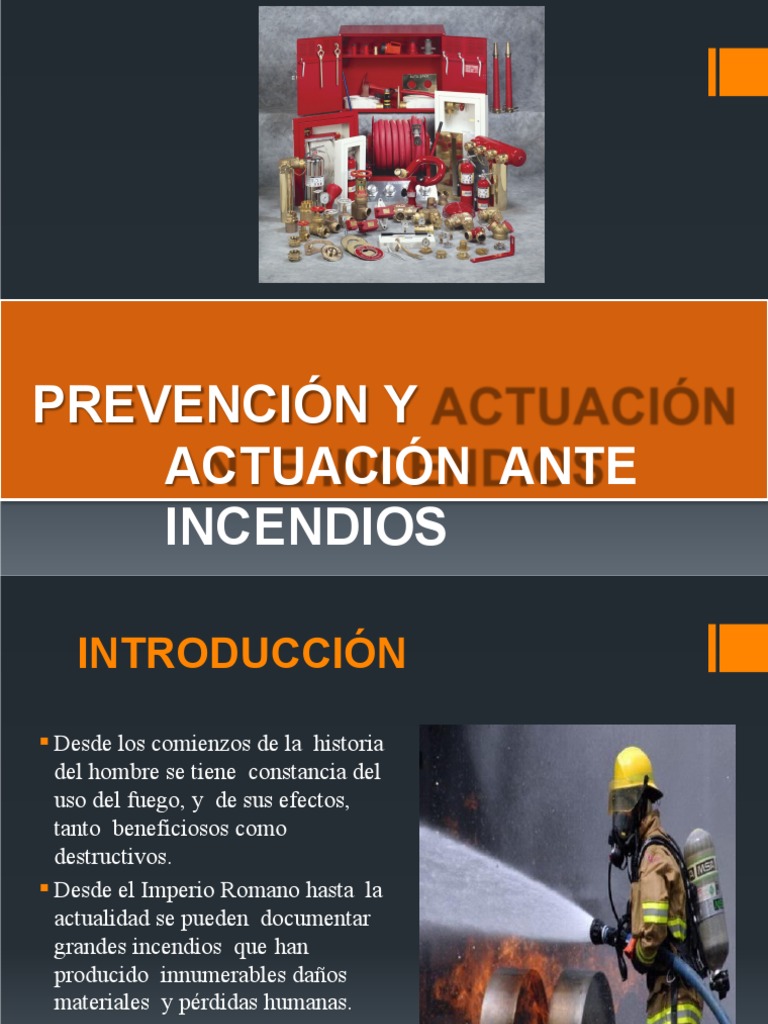 Guía completa sobre prevención y actuación ante incendios en centros de ...