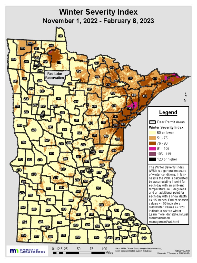 Minnesota Winter Severity Index 2023 | PDF | Earth Phenomena | Natural ...