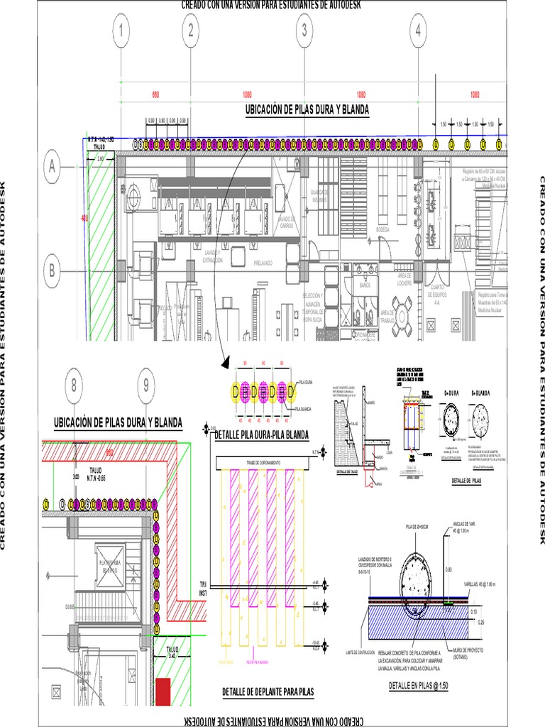 005 - Detalle de Pilas Perimetrales-Layout2 | PDF