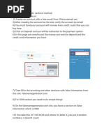 Gift Card Method | PDF | Gift Card | Bitcoin