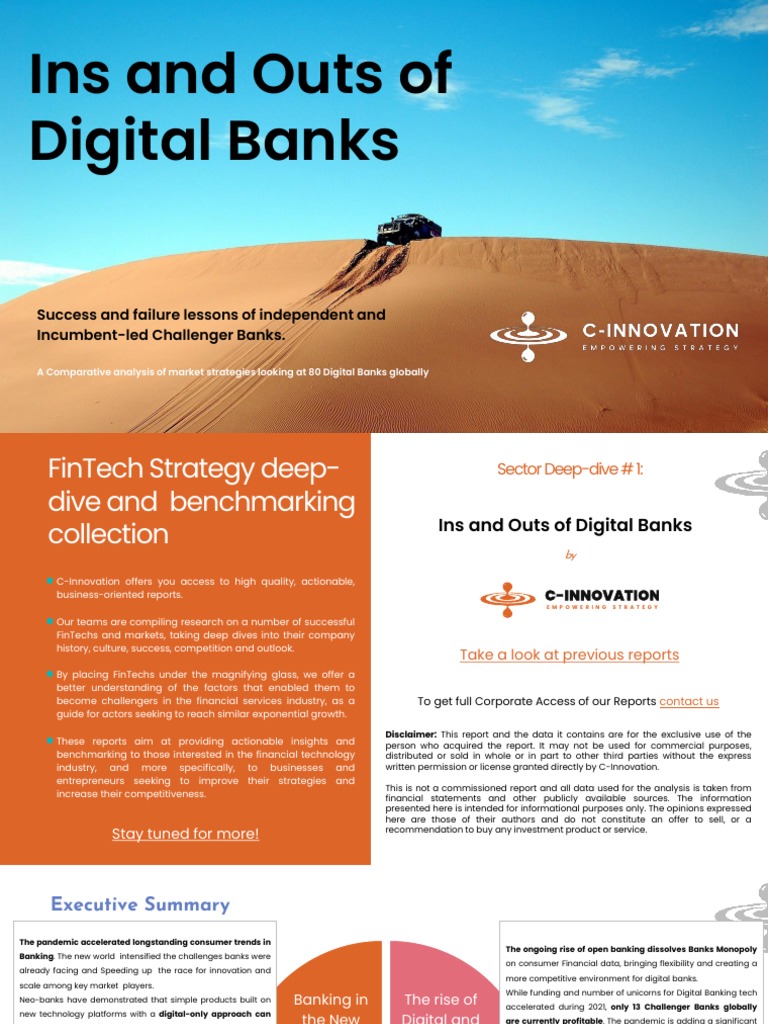 Digital Banking: Strategies & Insights | PDF | Banks | Profit (Economics)