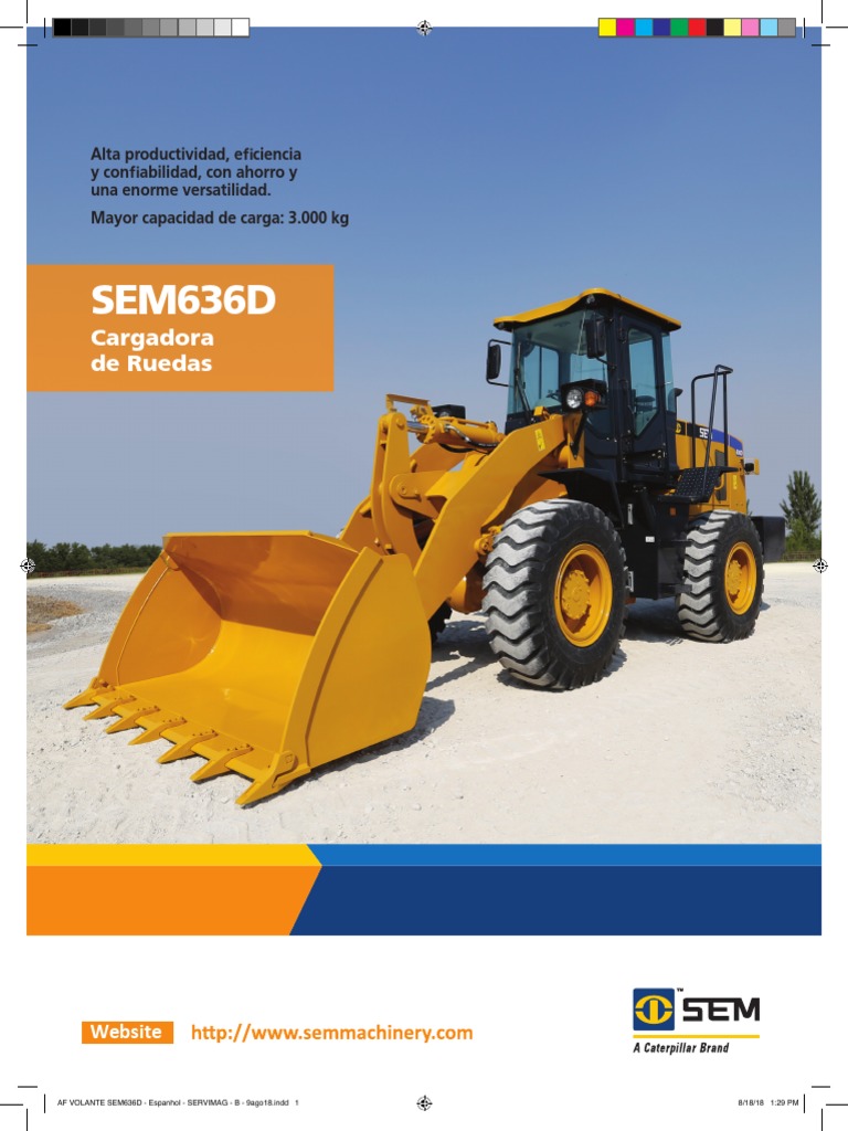 Sem 636d WL Ficha Tecnica | PDF | Vehículos | Ingeniería mecánica
