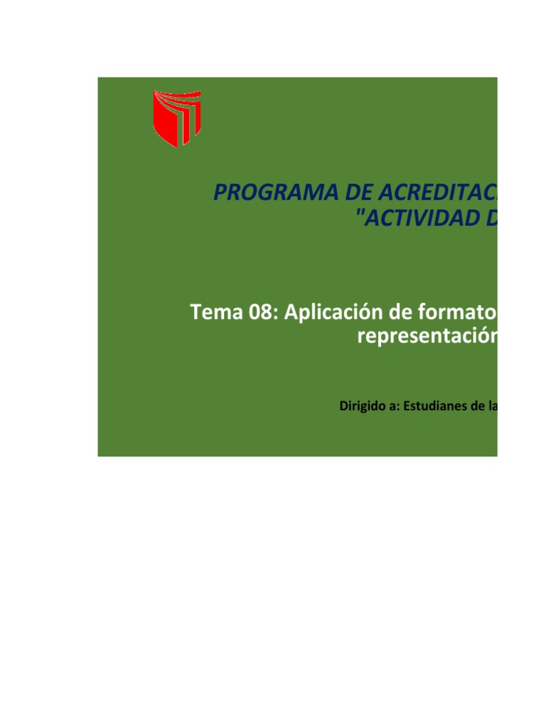 S08-Formatos Condicionales y Graficos | PDF