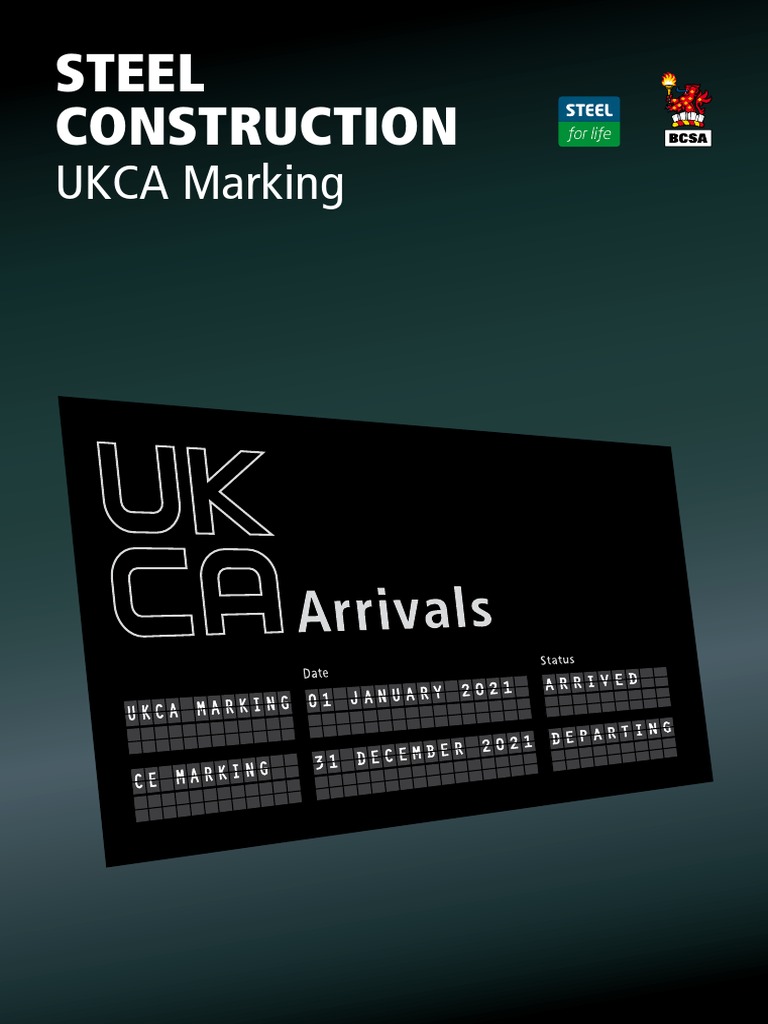 Steel Construction UKCA Marking v3 | PDF | Structural Steel