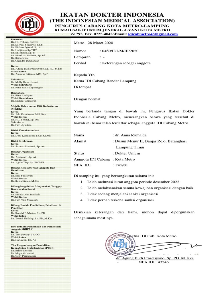 Dr. Anna Romaida Idi Balam | PDF