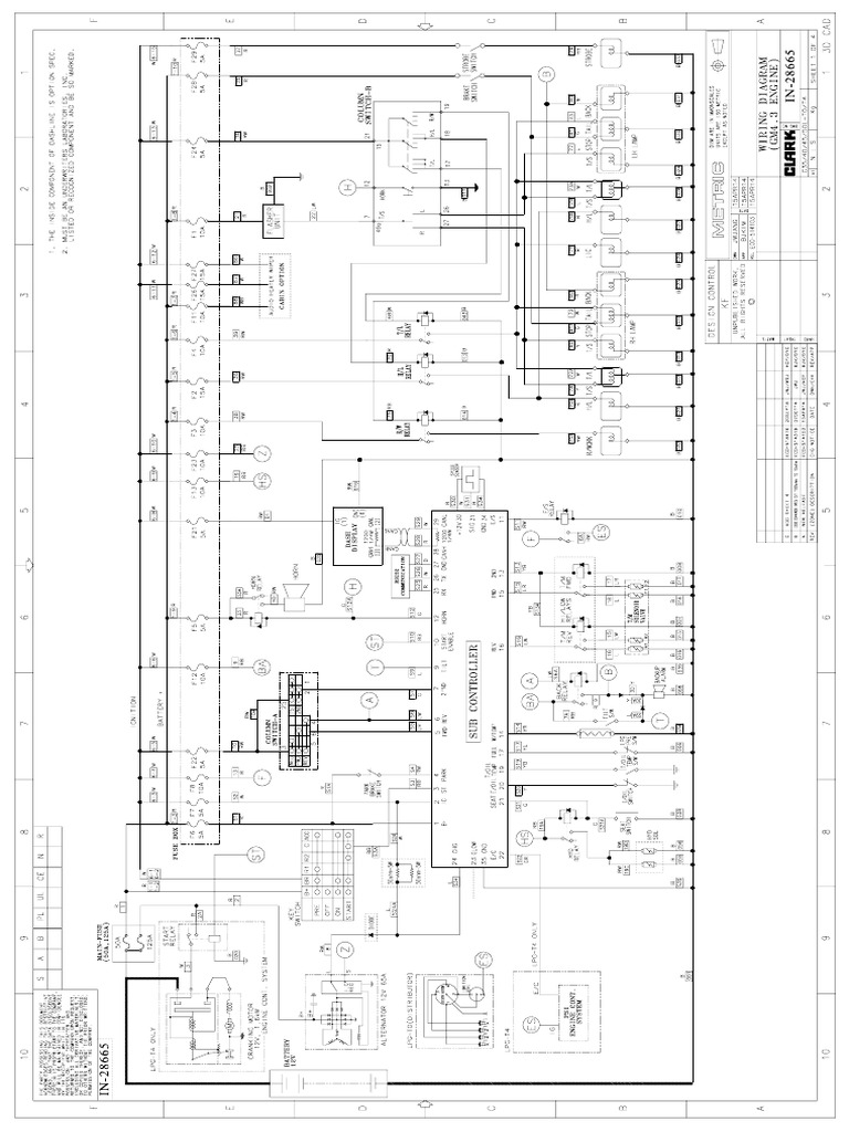 Diagrama Electrico c50 | PDF