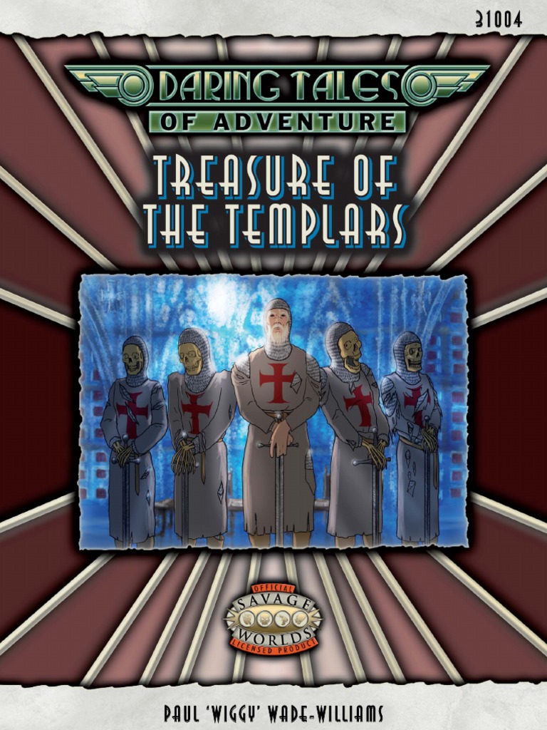 Daring Tales of Adventure 03 - Treasure of The Templars | PDF | Knights ...