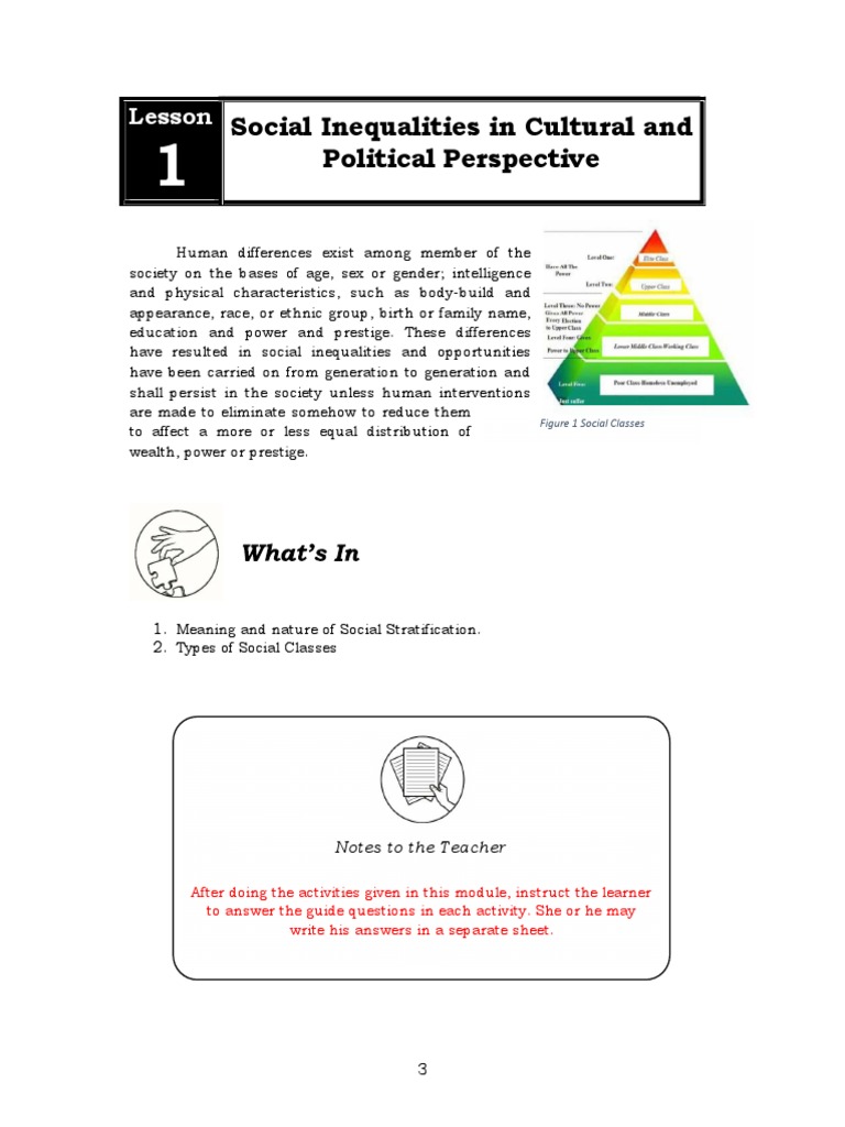 Group 3 Social Inequalities | PDF | Social Inequality | Discrimination ...