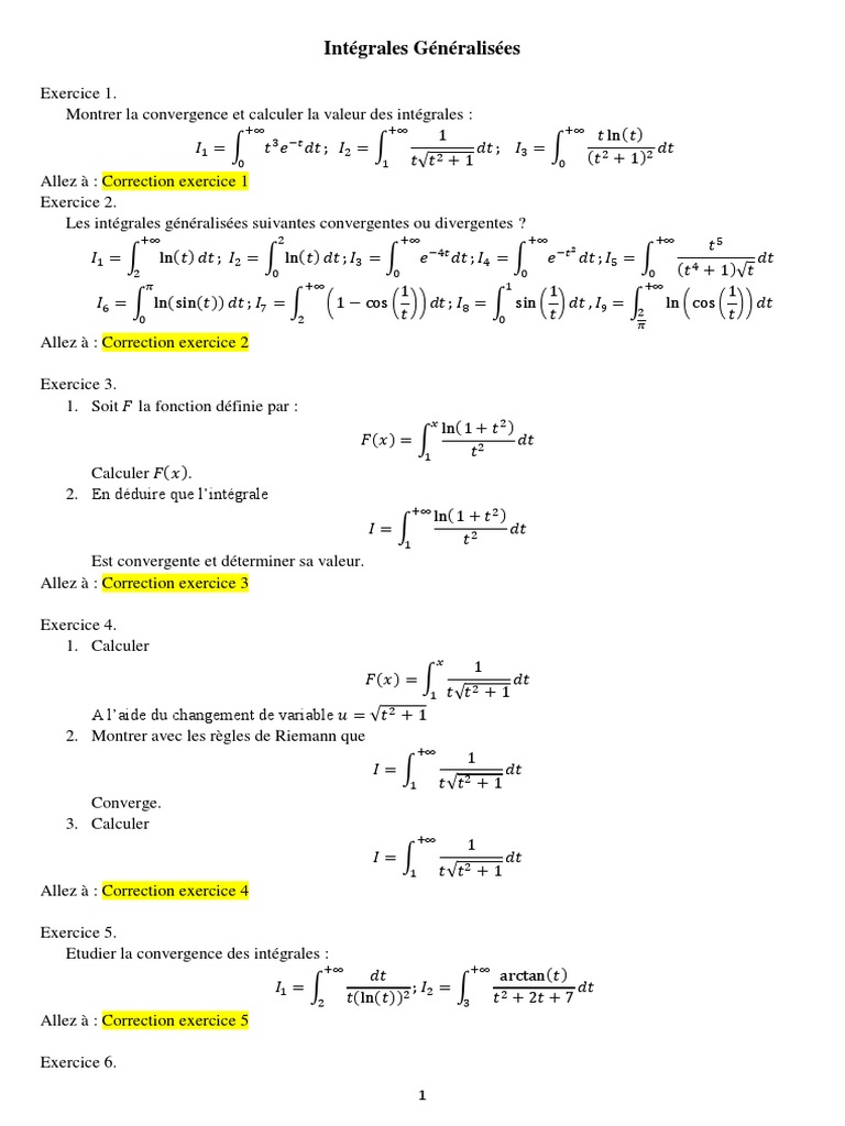 Integrale | PDF | Intégral | Analyse mathématique