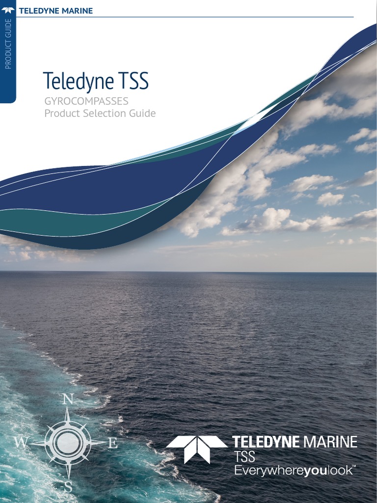 TSS Gyrocompasses Product Selection Guide | PDF | Navigation | Gyroscope