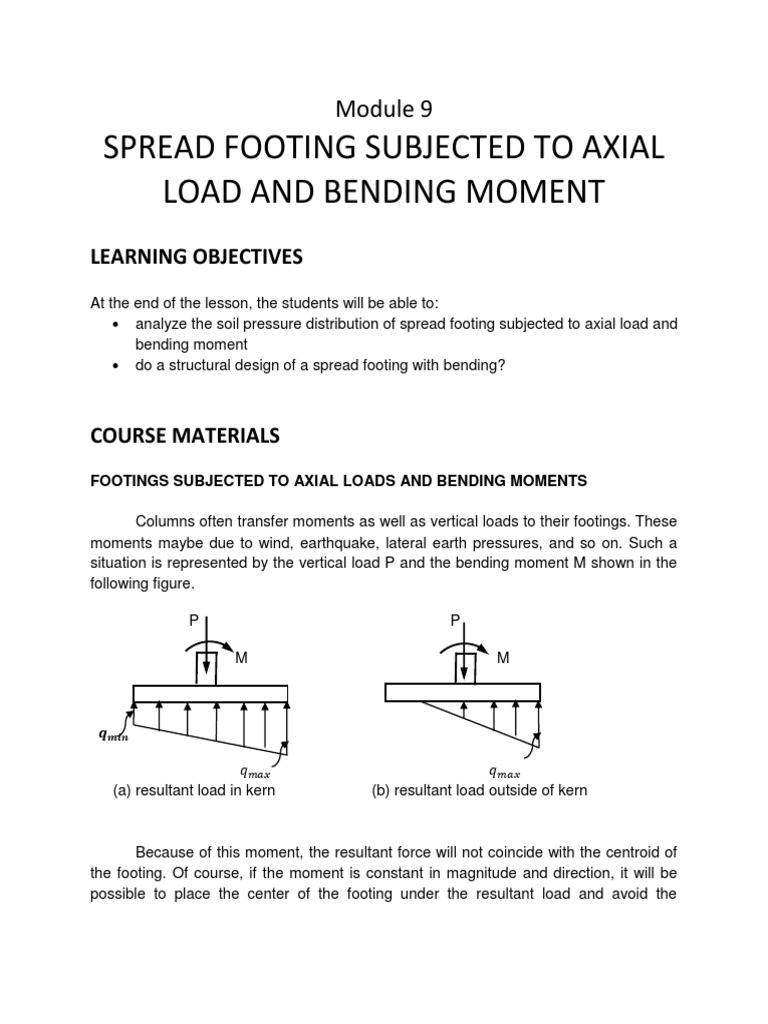 Module 9 | PDF | Bending | Force