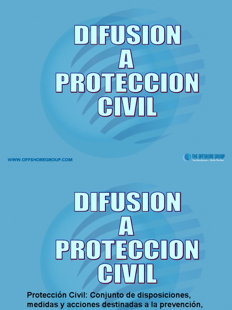 Difusion A Proteccion Civil | Descargar gratis PDF | Defensa Civil | Naturaleza