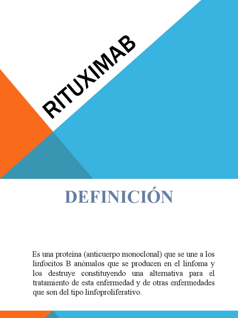 Rituximab | PDF | Inmunología | Ciencias de la Salud