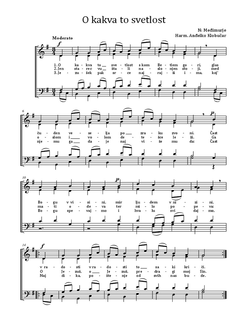 O Kakva To Svetlost Harm Andelko Klobucar | PDF