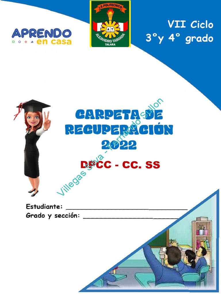 Carpeta de Recuperacion Ccss-3 y 4 | PDF