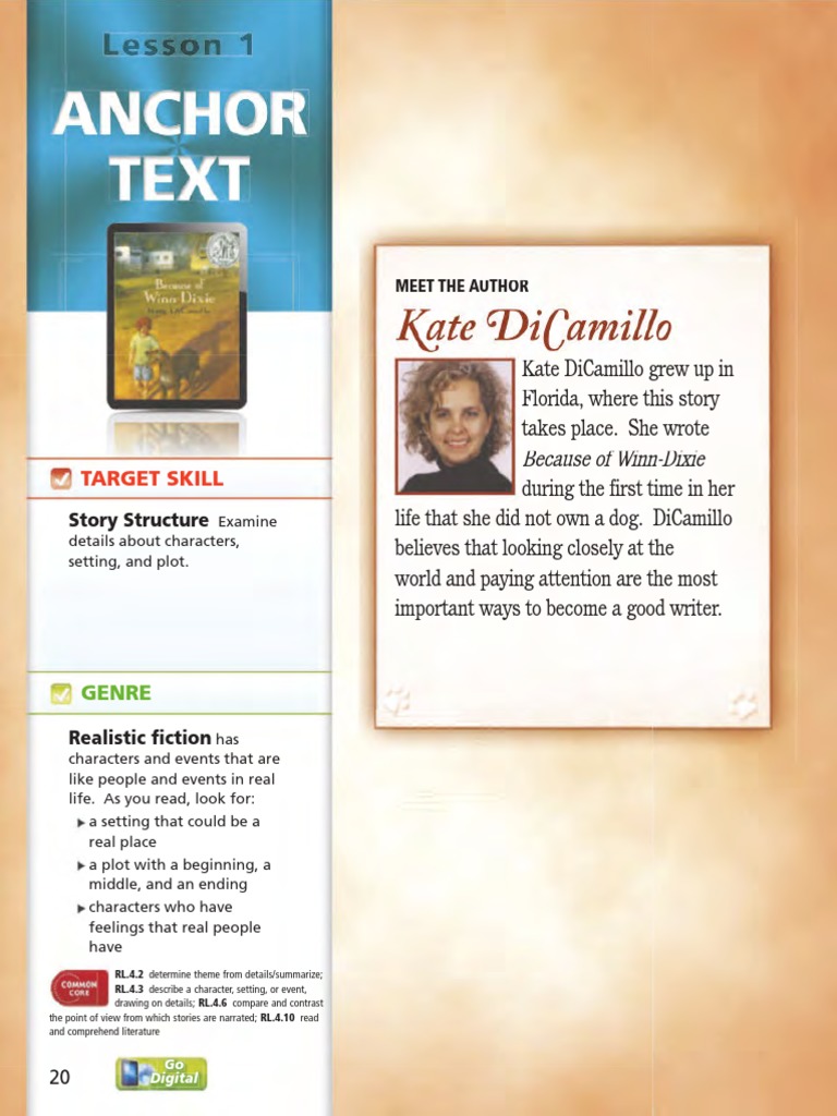 Because of Winn-Dixie - Story | PDF