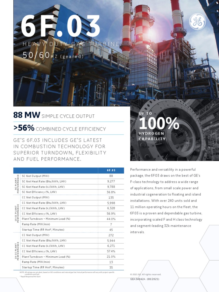 6f 03 Fact Sheet Product Specifications | Download Free PDF | Nature ...