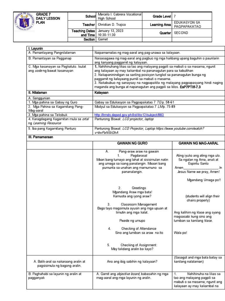 Grade 7 10 | PDF